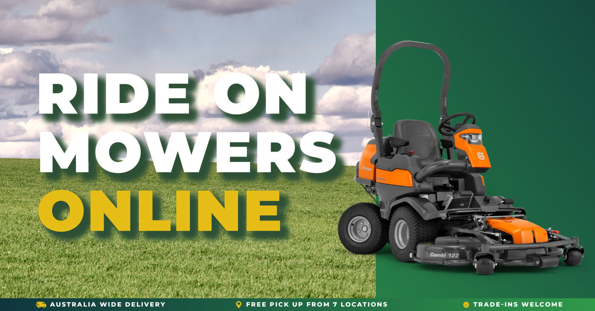 Riding lawn mower trade in near me store