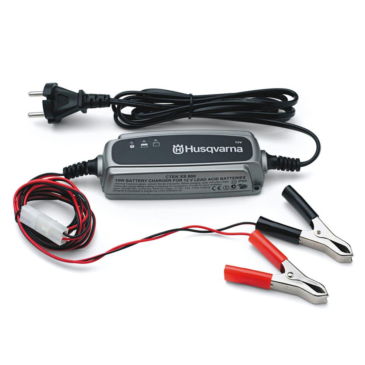 Husqvarna Battery Charger Lithium - XS Lithium 12V / 5A LiFeP04 to cha ...